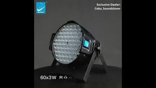 Big Dipper LPC007 - H PLUS Par 60 LED 3W 3in1 Full Color RGB with 4 dmx ...