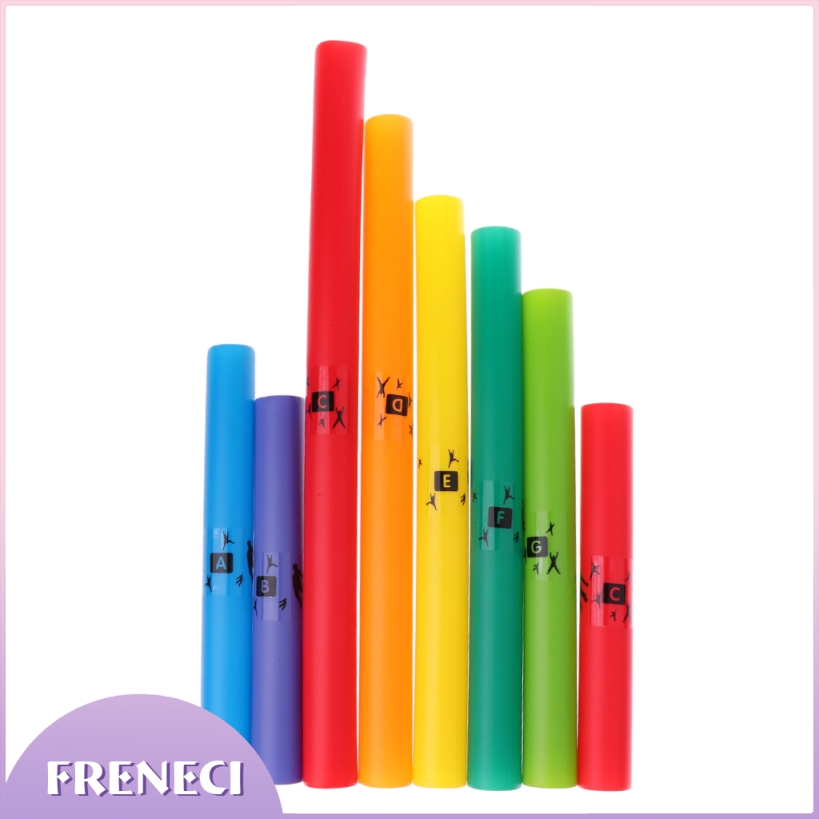 1 Pack 8 Tones Diatonic Percussion Instrument Tubes Children Musical ...