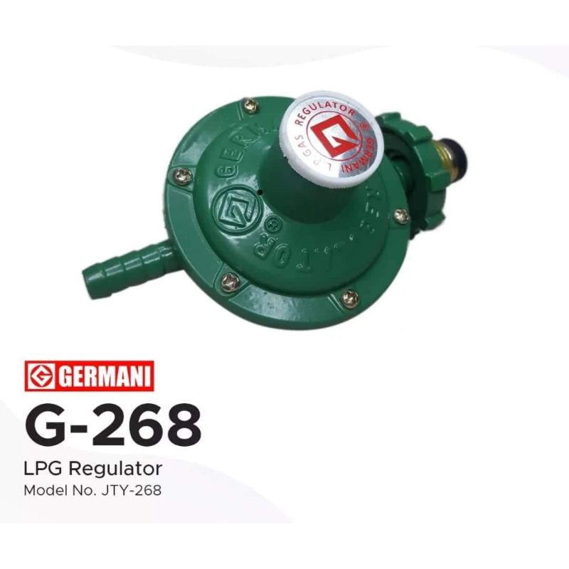 G-268 Germani lpg Regulator | Shopee Philippines