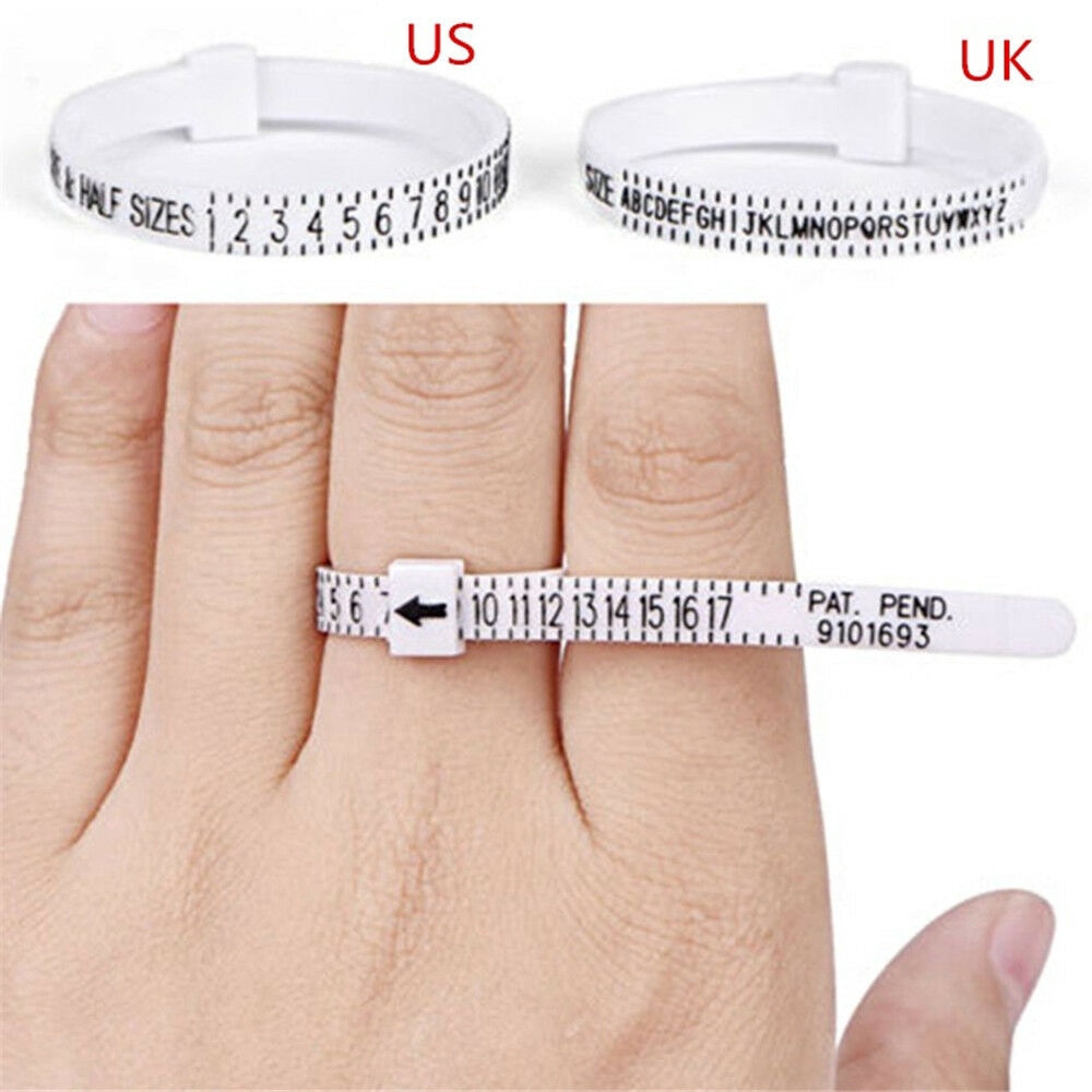 Multisizer Ring Sizing Tool Gauge UK Size A-Z US Sizes Ring Measurement ...