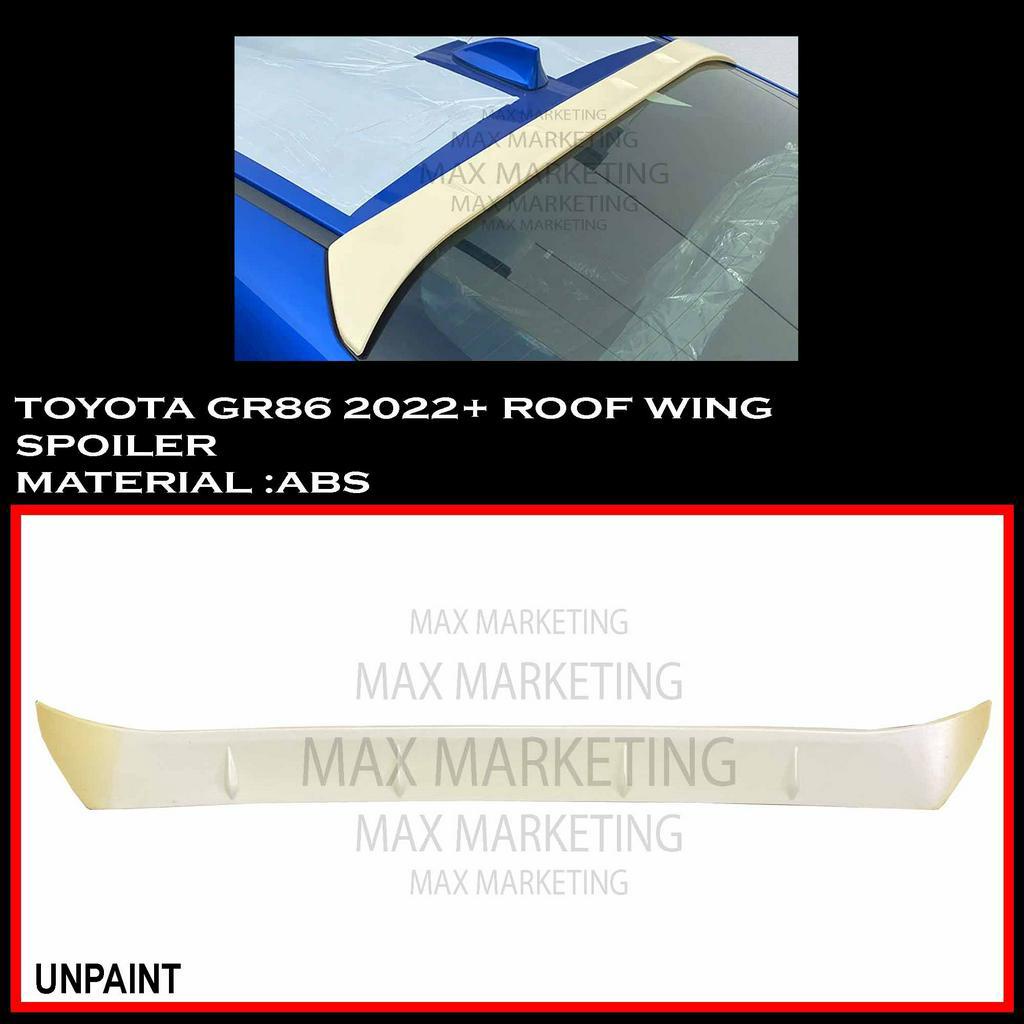 TOYOTA GR86 2022+ REAR WINDOW ROOF WING SPOILER ABS SKIRT LIP BODYKIT ...