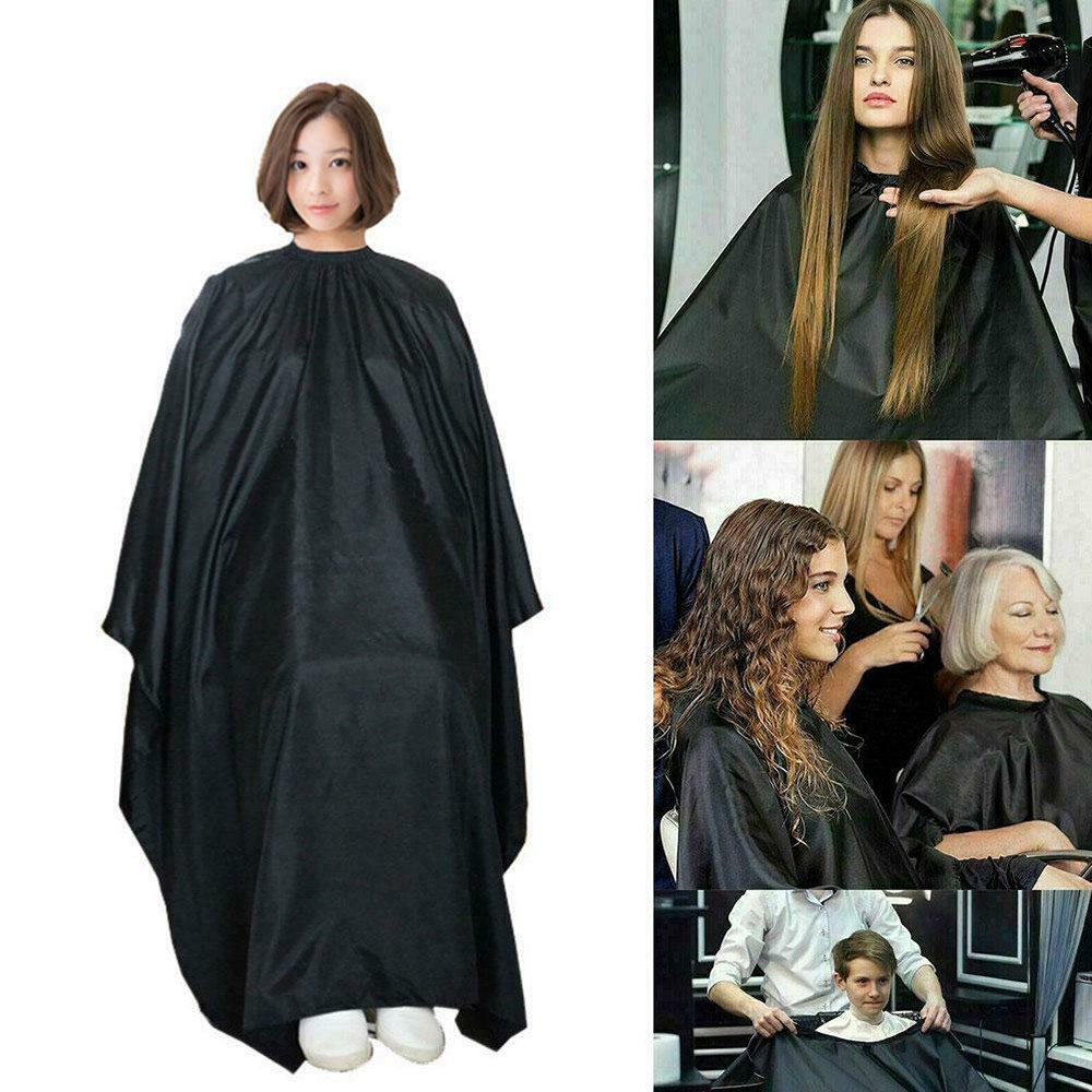 Ayay88 Hair Cutting Waterproof Cloth Unisex Salon Barber Gown Cape Hair ...
