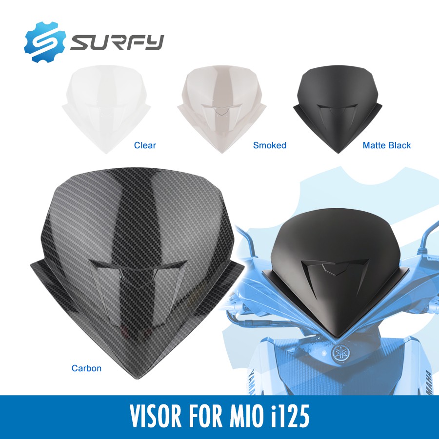 Surfy Mio I125 Windshield Visor From Thailand Motorcycle | Shopee ...