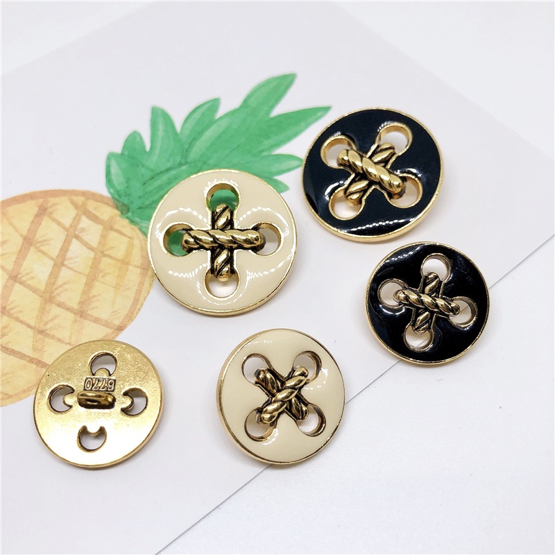 10Pieces/lot Vintage 4 Hole Sewing Accessories DIY Buttons for Clothing ...