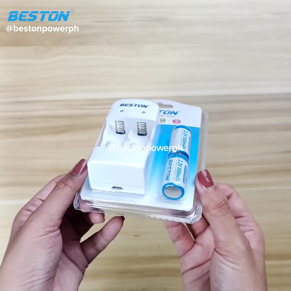 Beston 4pcs AA 1.5V 3500mWh 2AN-92 Li-ion Rechargeable Battery | Shopee ...