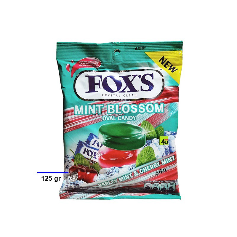 Fox's - Crystal OVAL Candy - 125 gr | Shopee Philippines