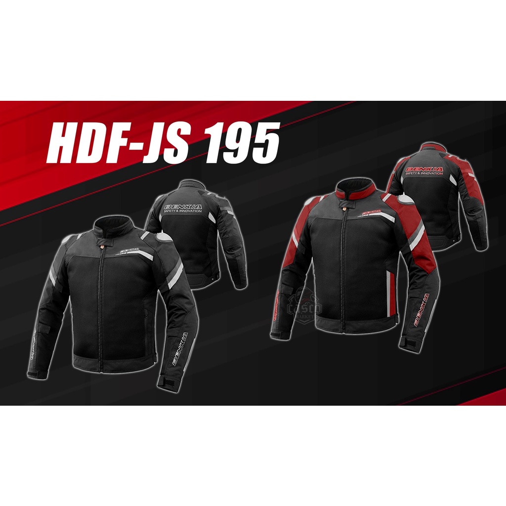 BENKIA HDF-JS195 MOTORCYCLE RIDING JACKET (FOR MEN) | Shopee Philippines