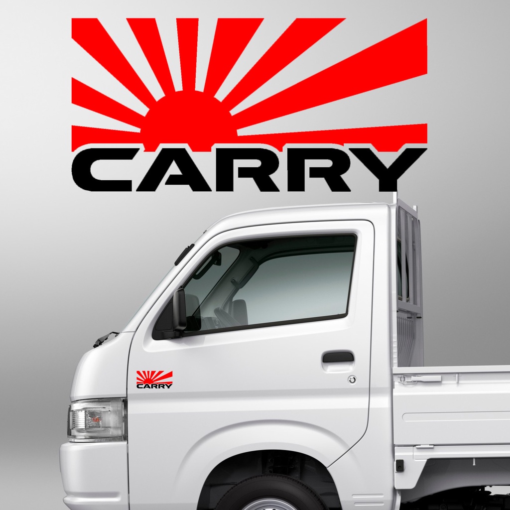 2X Stickers Suzuki Carry Japan | Vinyl Die Cut | Dual Colors | Rising ...