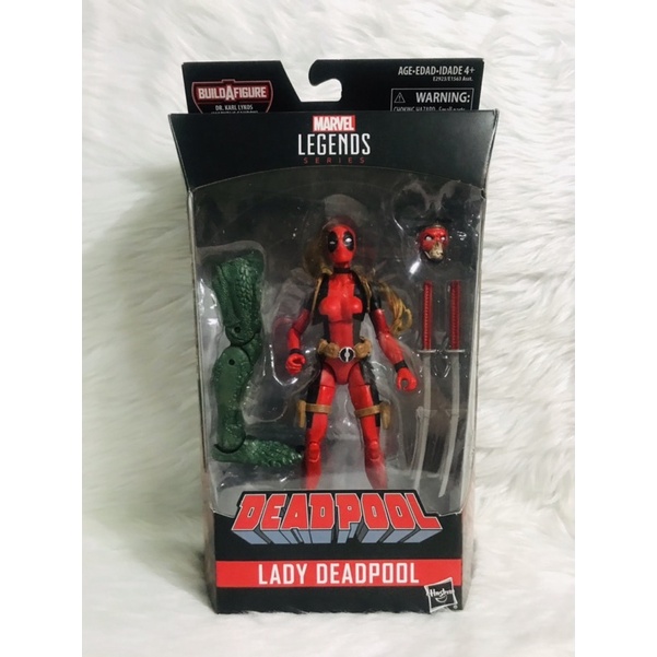 HASBRO Marvel Legends LADY DEADPOOL 6-inch Figure with BAF | Shopee ...