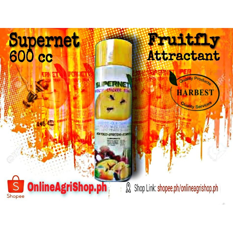 Supernet Fruitfly Sticky Spray (1 CAN) 600 ml | Shopee Philippines