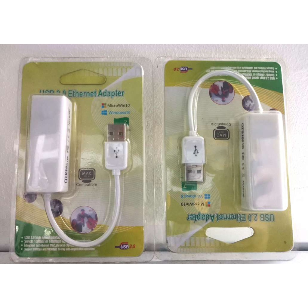 USB TO LAN 2.0 (64BIT) | Shopee Philippines