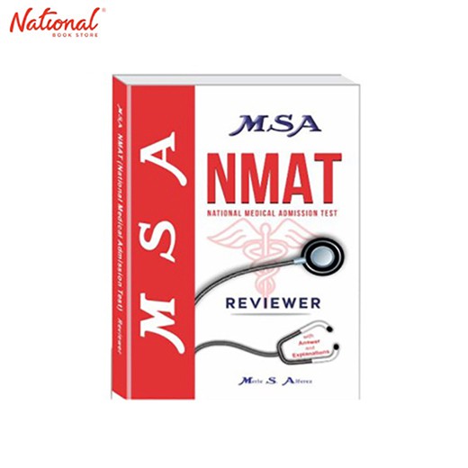 Msa Nmat Reviewer 2019 Edition Trade Paperback (With Answers And ...