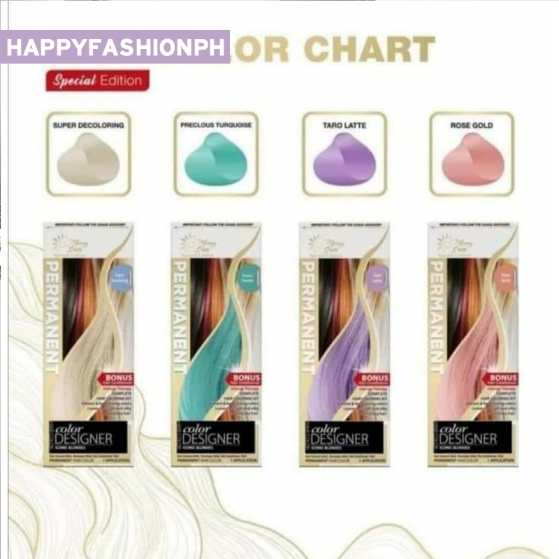 Merry Sun Permanent Hair Color (Special Edition) | Shopee Philippines