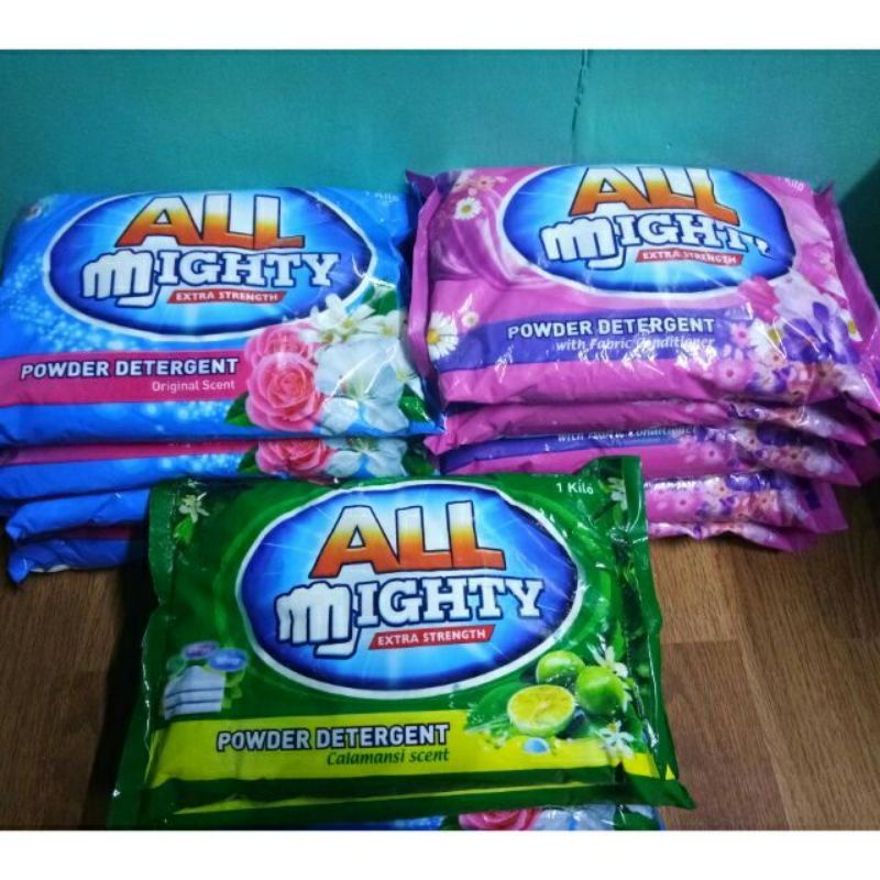All Mighty Detergent 1kl per pack | Shopee Philippines