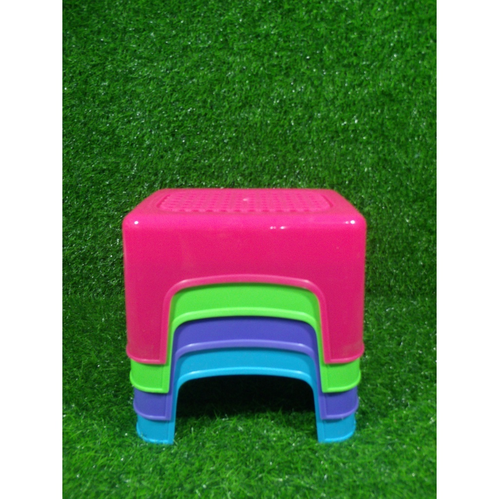 Mini Durable Rectangular Stool #9711 (Random) | Shopee Philippines