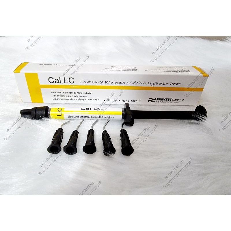 Cal LC (Light Curing Radiopaque Calcium Hydroxide Paste) | Shopee ...