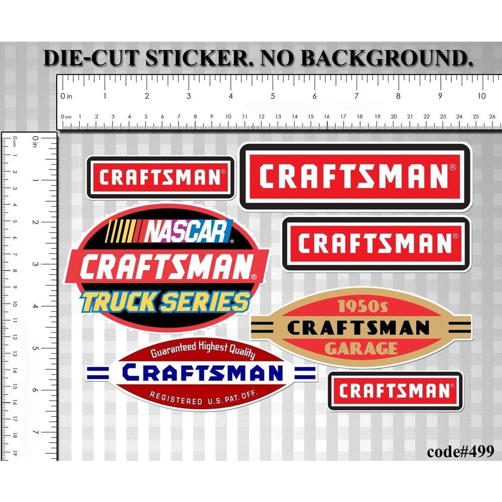 CRAFTSMAN Vinyl Die-Cut Sticker Kit Decal Funny JDM Truck Decor Window ...