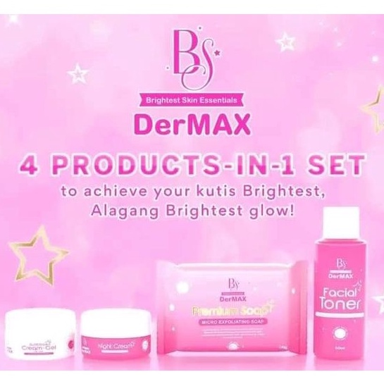 Dermax Brightest Skin Rejuvenating Set ( with FREEBIES) | Shopee ...