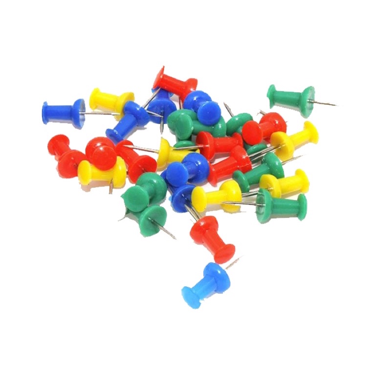 Push Pin 30’s, 50’s 100’s per pack | Shopee Philippines