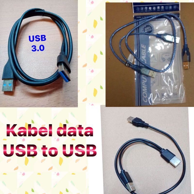 Ps2 hard disk cable/USB to USB data cable | Shopee Philippines