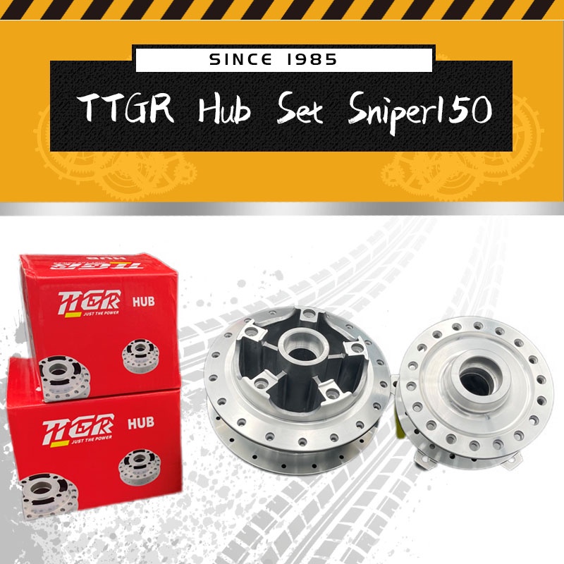 TTGR Hub Set For Sniper150 Set Front and Back （Drum brakes and disc ...