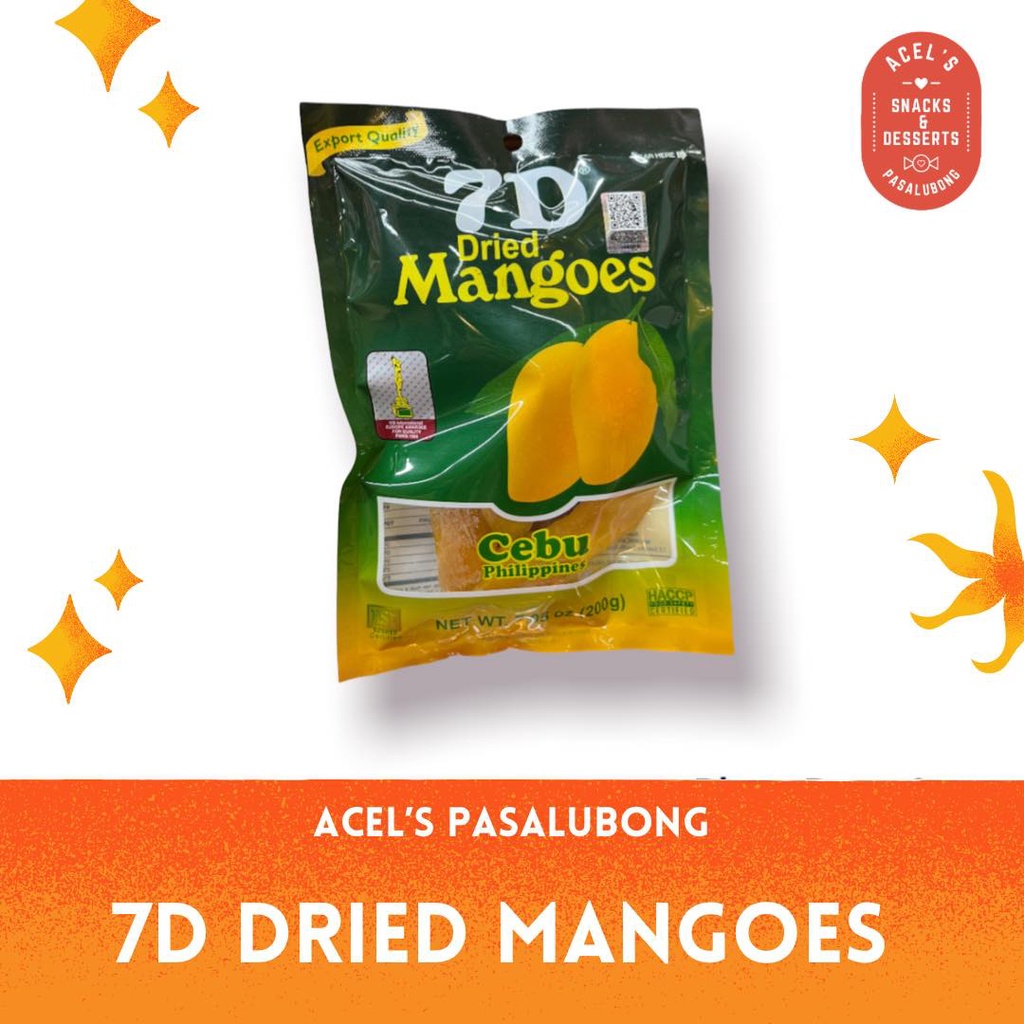 7D Dried Mangoes (100g/200g) | Shopee Philippines