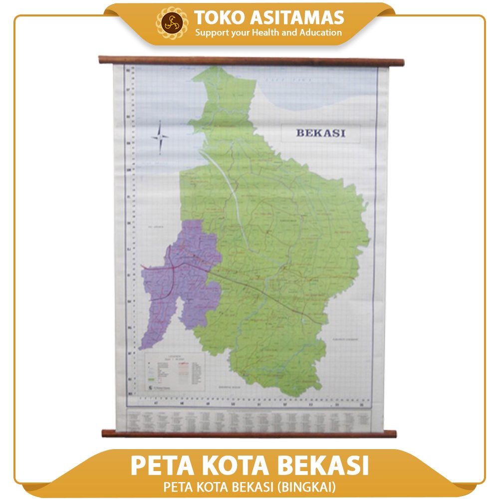 Bekasi City Map (Frame) | Shopee Philippines