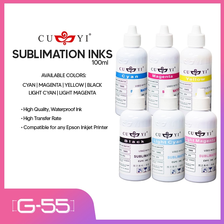 CUYI Sublimation Ink 100ML | Shopee Philippines