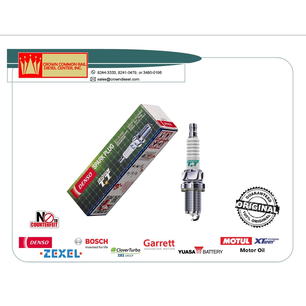 Original DENSO IRIDIUM TT Spark Plug IKH16TT/IKH20TT for Toyota ...