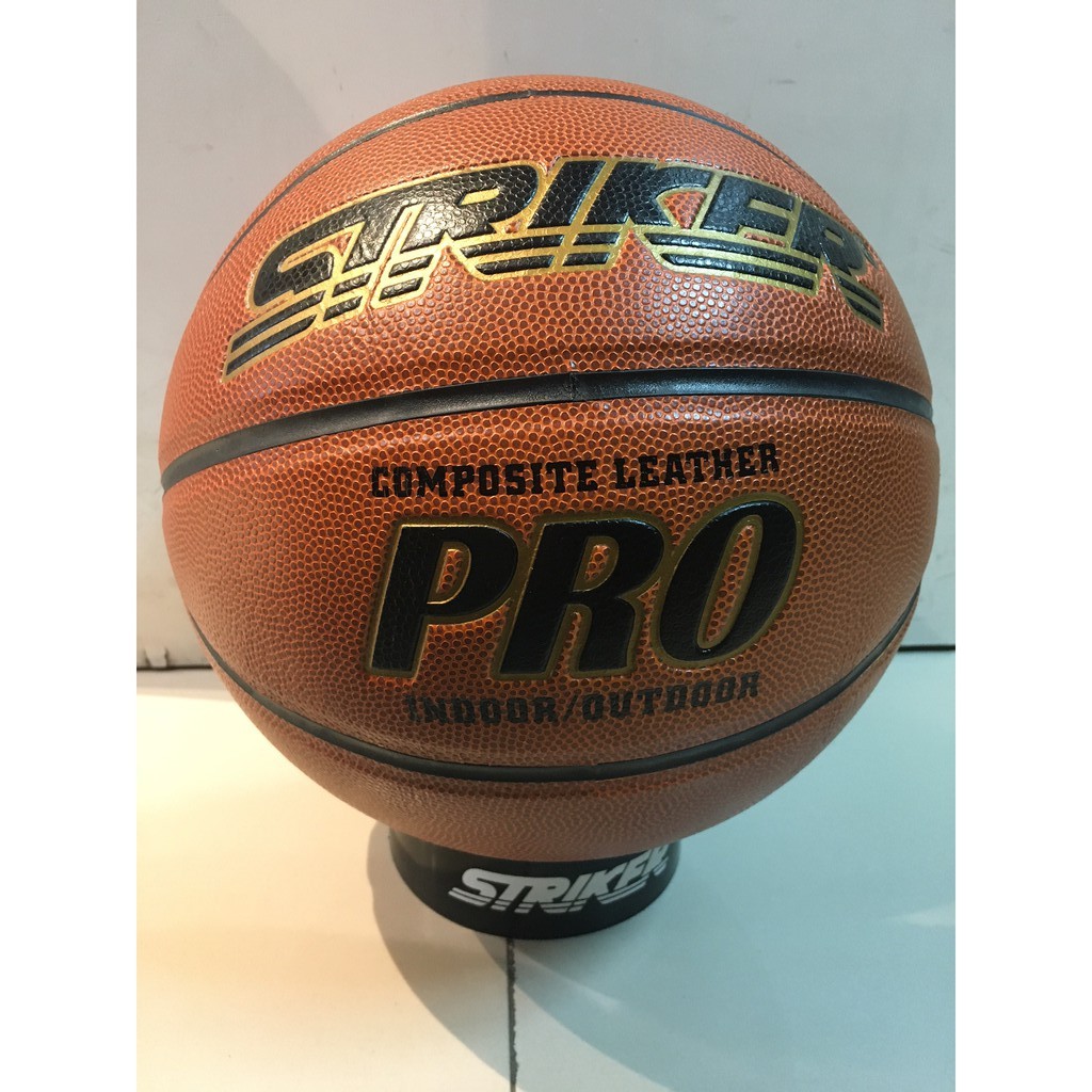 STRIKER PRO PU/ORANGE OFFICIAL BASKETBALL | Shopee Philippines