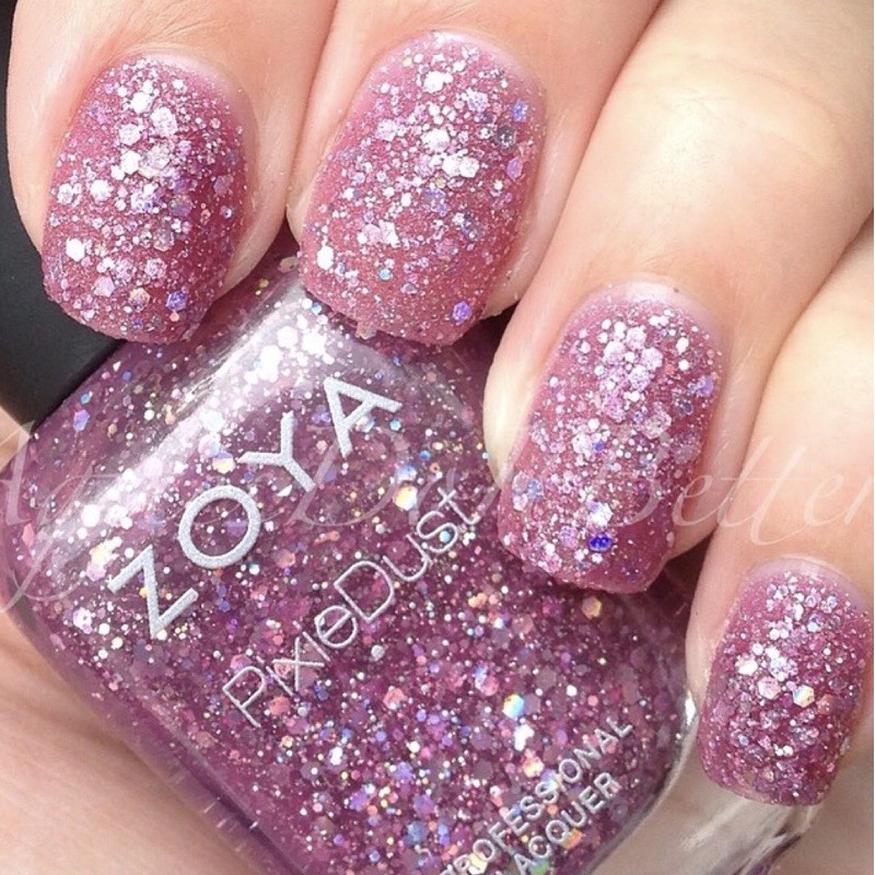 Zoya Arlo Purple Amethyst From The Brand Famous pixie dust Model Is A ...