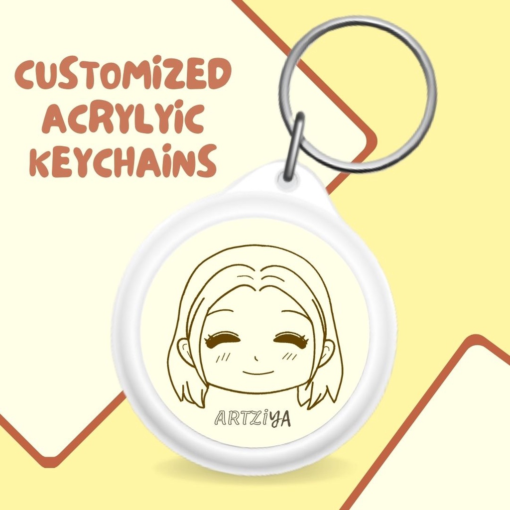 Customized Acrylic Keychains | Shopee Philippines