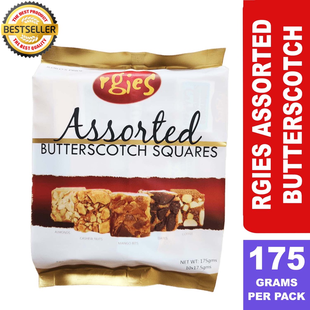 Rgies Special Assorted Butterscotch Squares 10 Pcs Inside Freshly Baked ...