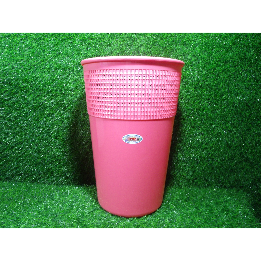 Hi-Top Open Rounded Waste/Trash Bin (2 sizes) (Choose Variation ...