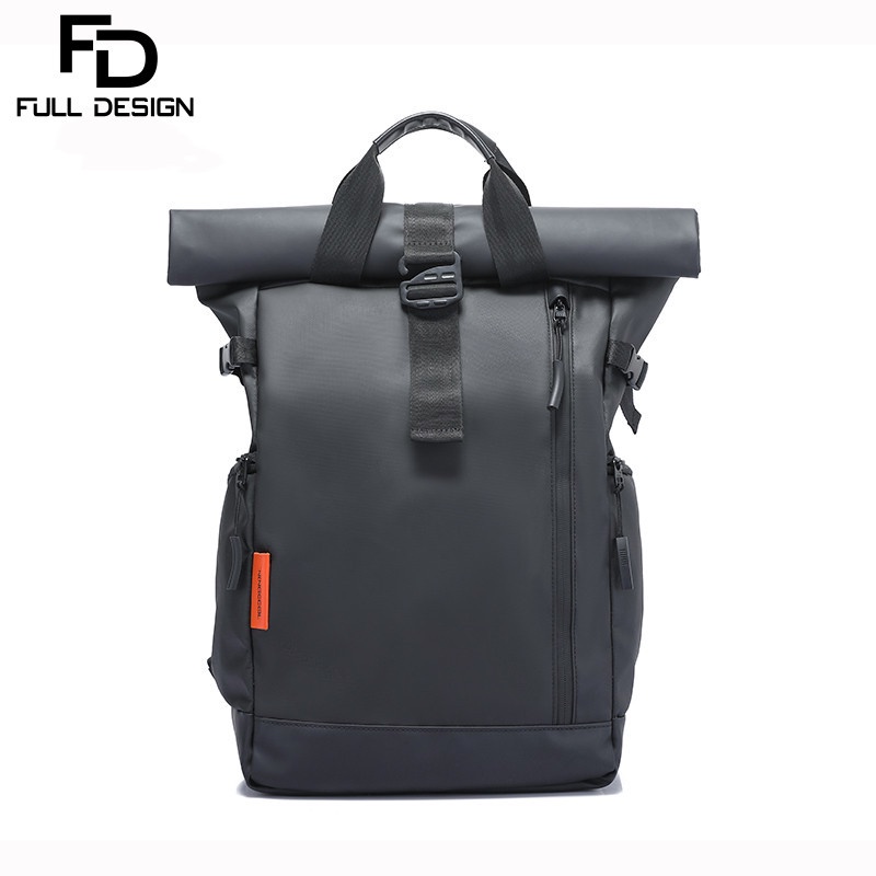 FULL DESIGN Waterproof Laptop Backpack For Work School Bag Large ...