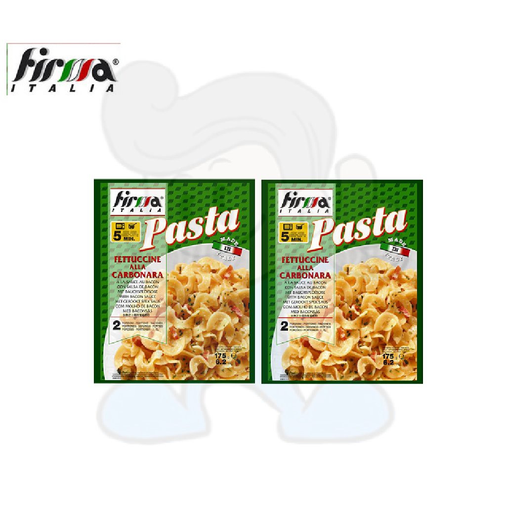 Firma Italia, Pasta, Fettuccine Alla Carbonara, ( 2 x 175g ) | Shopee ...