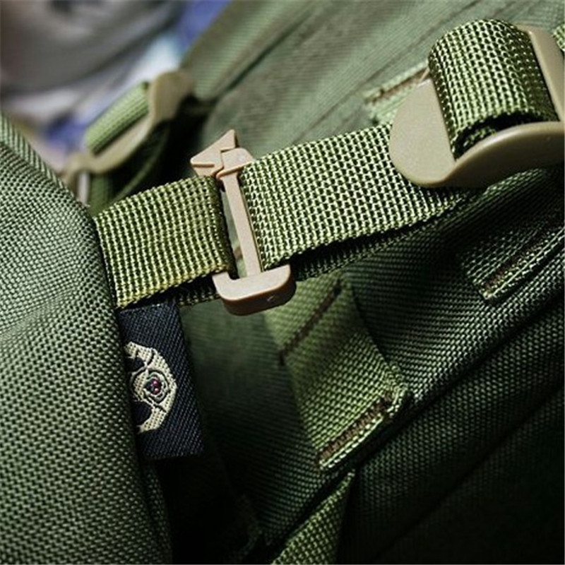 6X Attachment Buckle Tactical Webbing Connect connector clip Strap ...