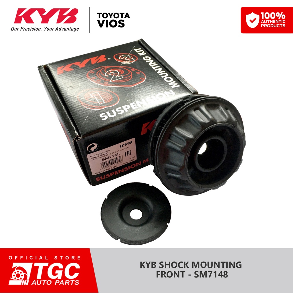KYB KAYABA(Kayaba) Shock Mounting For Toyota Vios 2013 2022 Frt SM7148 (1Pc ) | Shopee Philippines