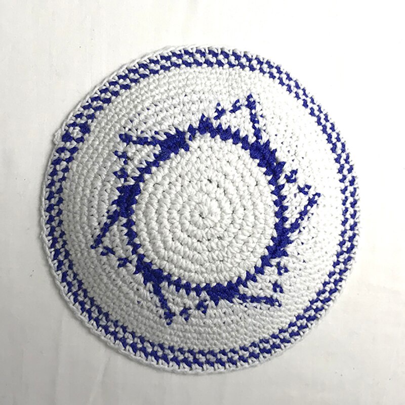 Jewish Kippah Black Hand Made Yarmulke Judaica Yamaka Kippa Yamakah ...