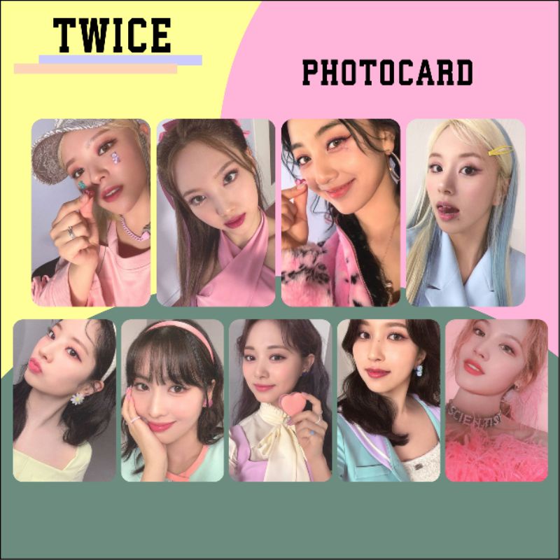 Twice Selca Formula Of Love Unofficial Photocard | Shopee Philippines