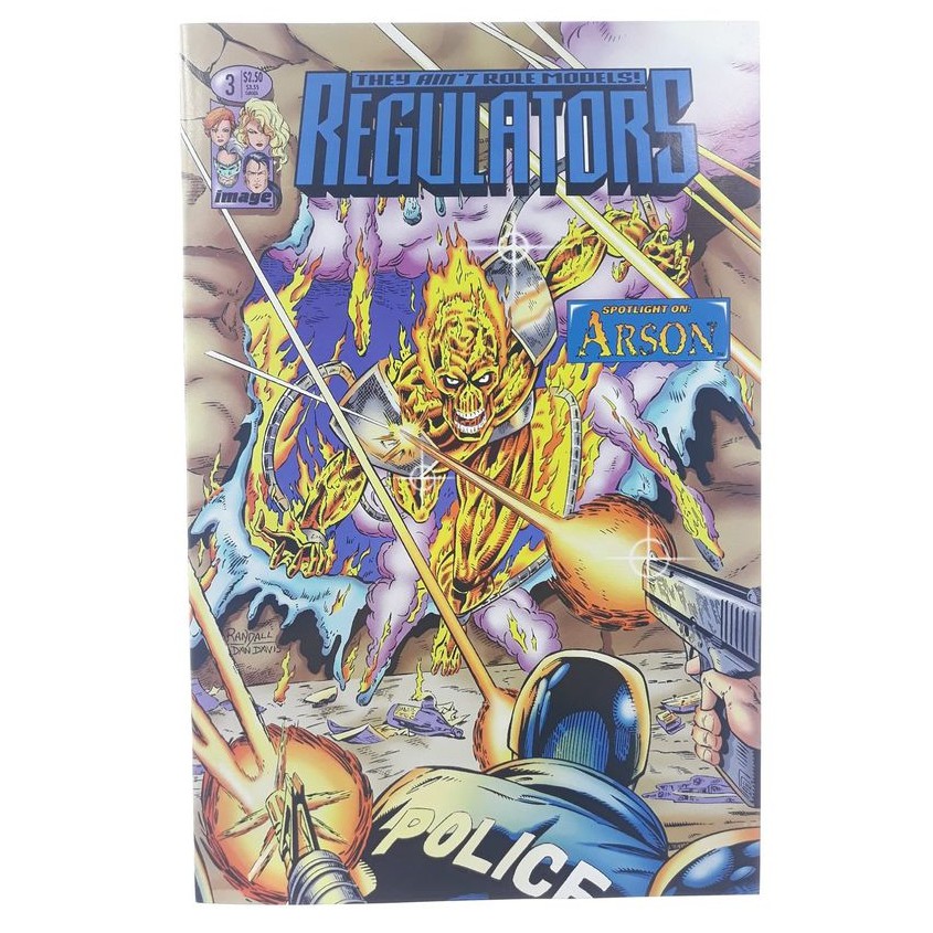 Regulators 3 Comic Book Published Aug 1995 by Image Comics Kurt Busiek ...