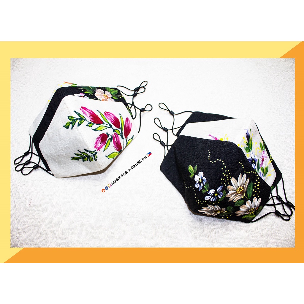 HAND-PAINTED PIÑA / FILIPINIANA / BARONG MASKS | Shopee Philippines