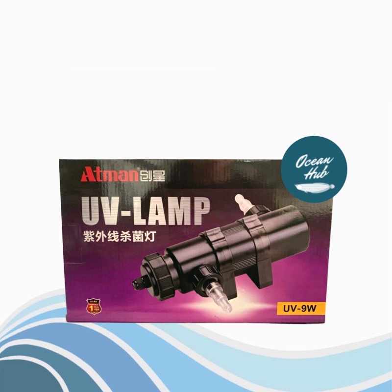 Atman Uv Lamp Light Filter5w, 9w, 11w, 18w, 36w | Shopee Philippines