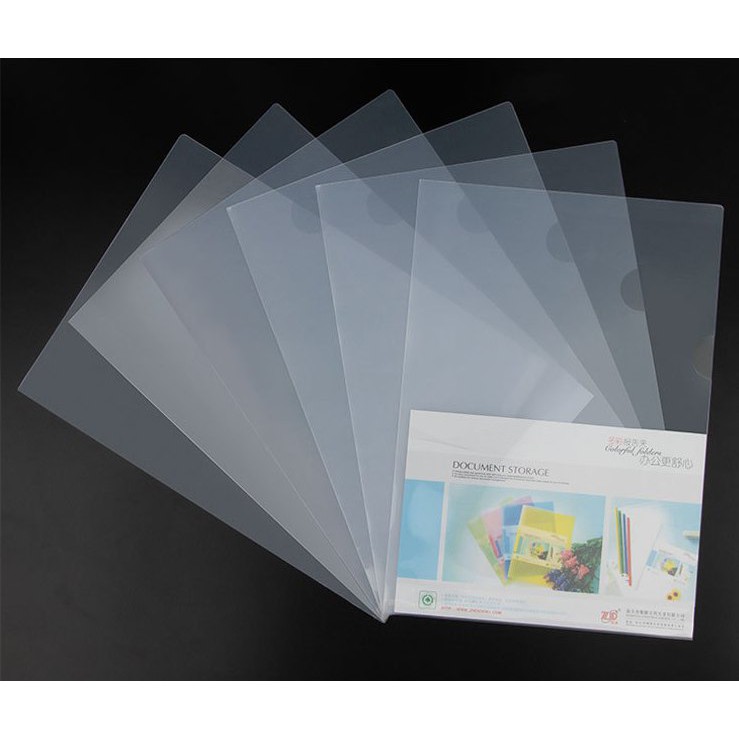 L Shape A4 Paper Folder File L-Shaped A4L-Shaped Two-Page Bag A4 ...