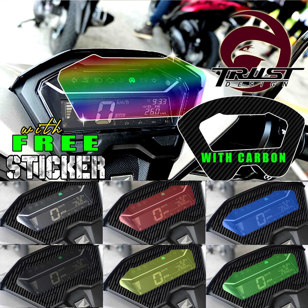 Click V2 Carbon 2in1 BUY 1 GET 1 FREE Smoke Film Gauge Protector ...