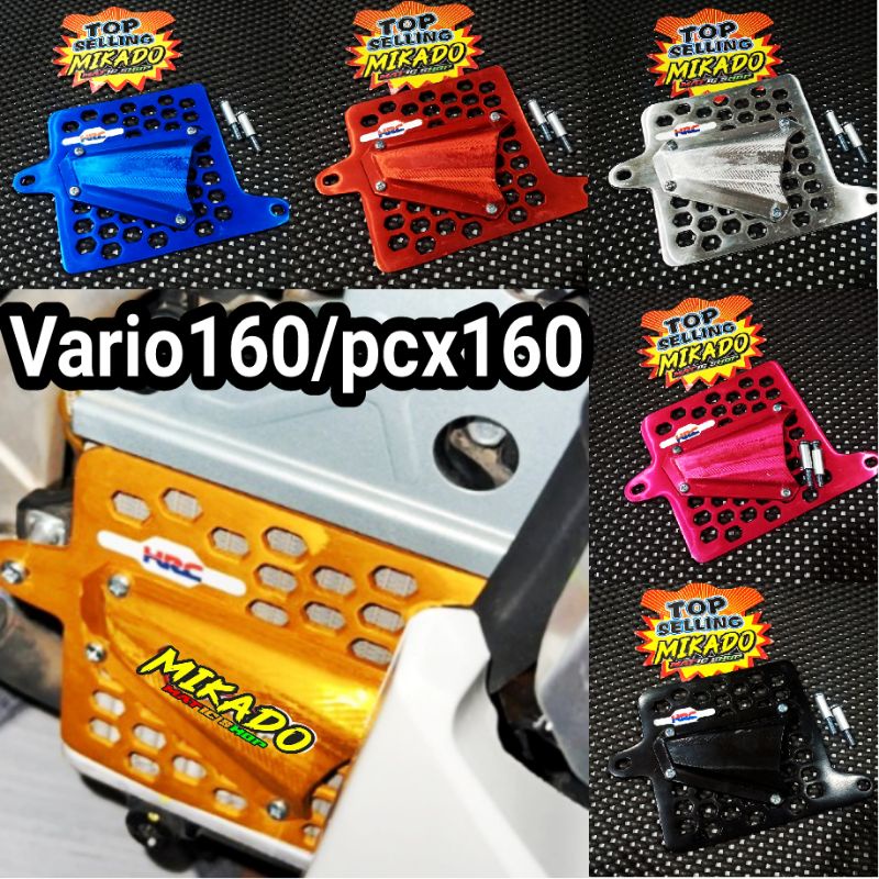 RADIATOR COVER VARIO 160 PCX 160 AIRSCOOP VARIO160 PCX160 LID CNC HRC ...