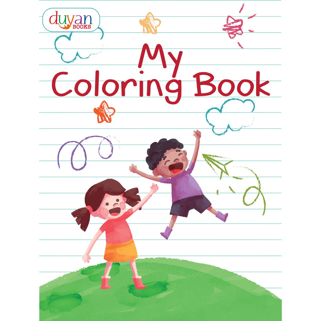My Coloring Book 1 - Fun And Easy Coloring Book For Kids - Duyan Books ...