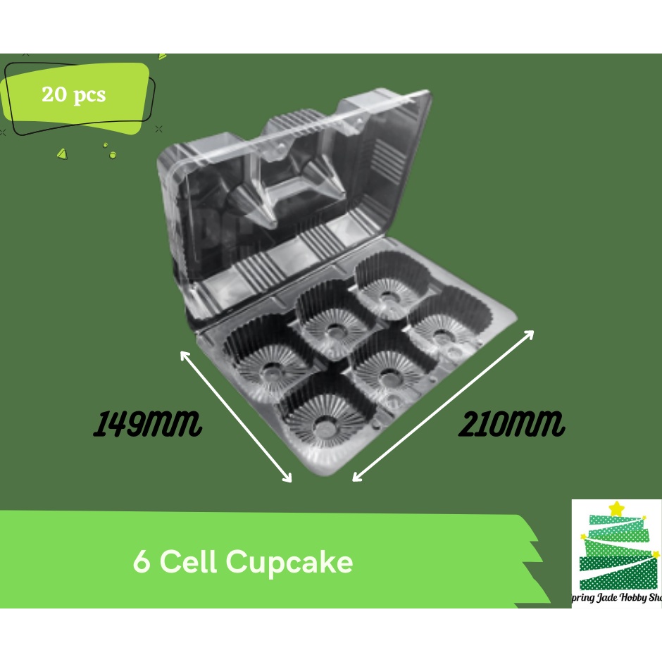 Spring Jade: MUFFIN/CUPCAKE CLAMSHELL CONTAINER for 3oz and 2oz| C40 ...