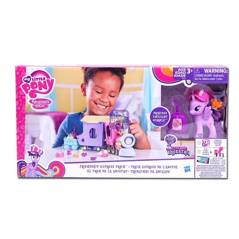 Hasbro My Little Pony Friendship Express Train Princess Twilight ...