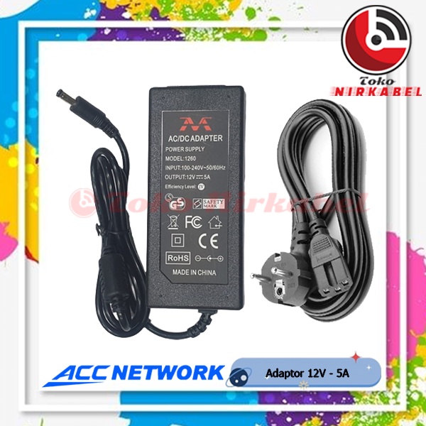Switching Adapter 12V 5A | 12volt 5 Ampere Adapter | Shopee Philippines